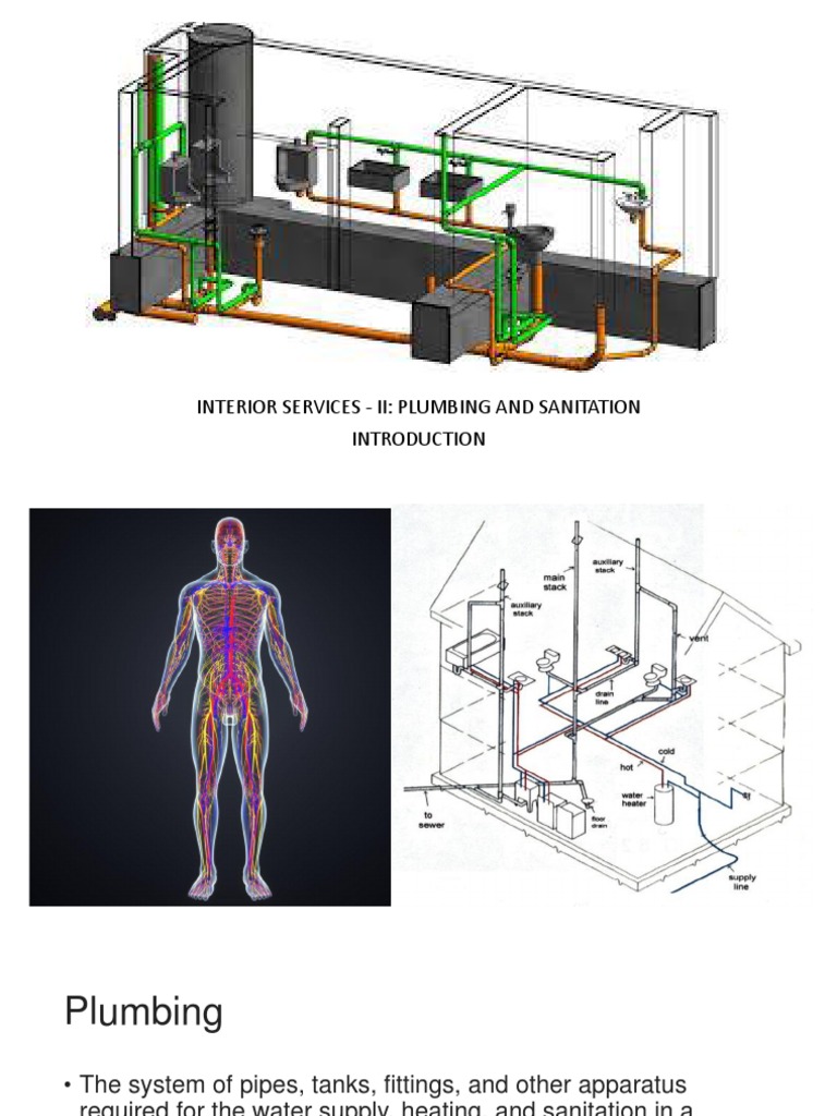 Interior Services - Ii: Plumbing and Sanitation | PDF | Plumbing ...