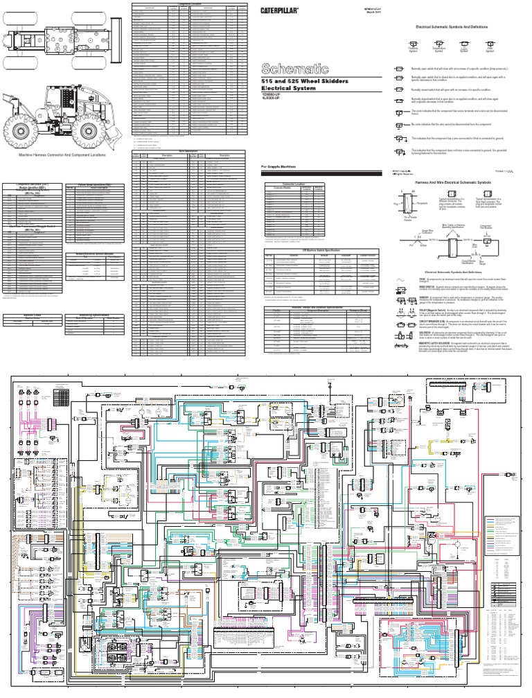 Electrical Schematic Symbols and Definitions: Machine Harness Connector ...