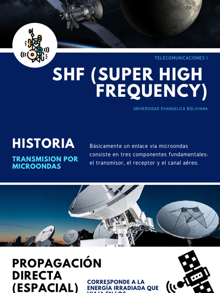 Frequency SHF | PDF | Antena (Radio) | Tecnología de radio
