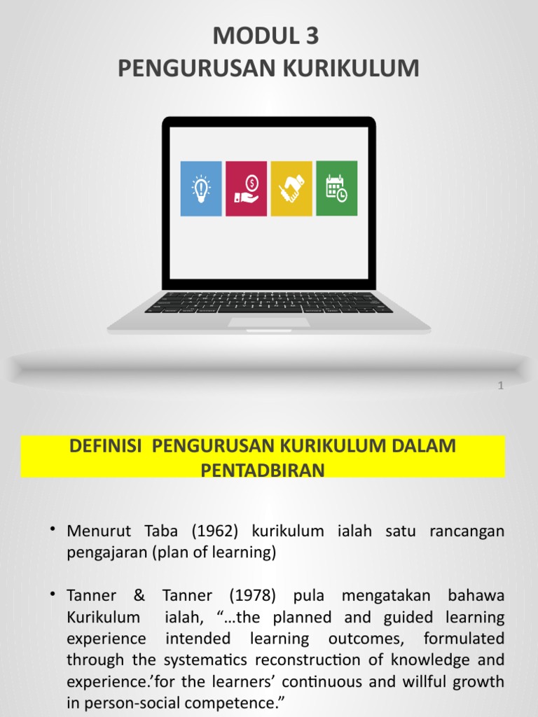MODUL 3 PENGURUSAN KURIKULUM 22 Sept | PDF