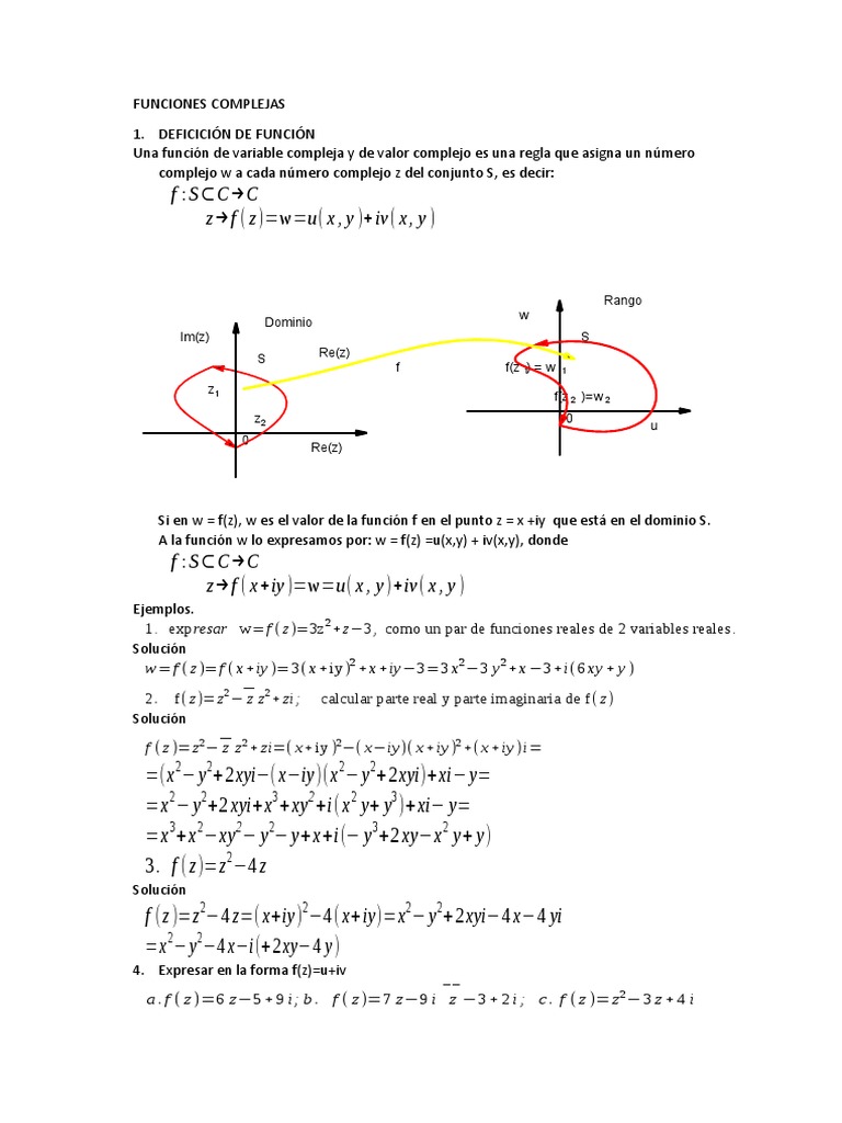 Análisis de funciones complejas | PDF | Logaritmo | Función (Matemáticas)