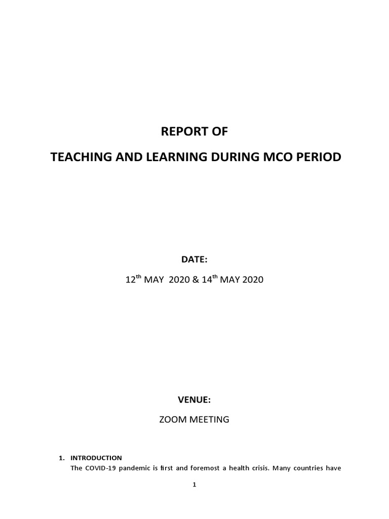 PLC Mco Report | Download Free PDF | Homework | Teaching Method