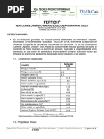 Ficha Técnica - Fertiblue 12 12 17 | PDF | Fertilizante | Sustancias ...
