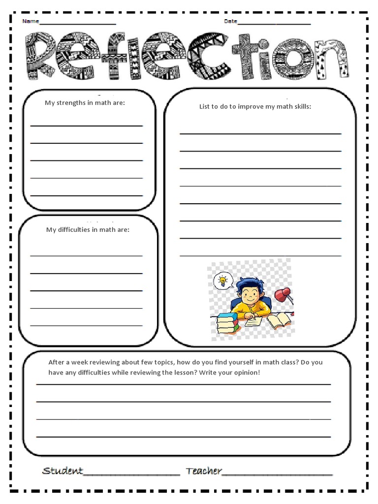 My Strengths in Math Are: List To Do To Improve My Math Skills | PDF