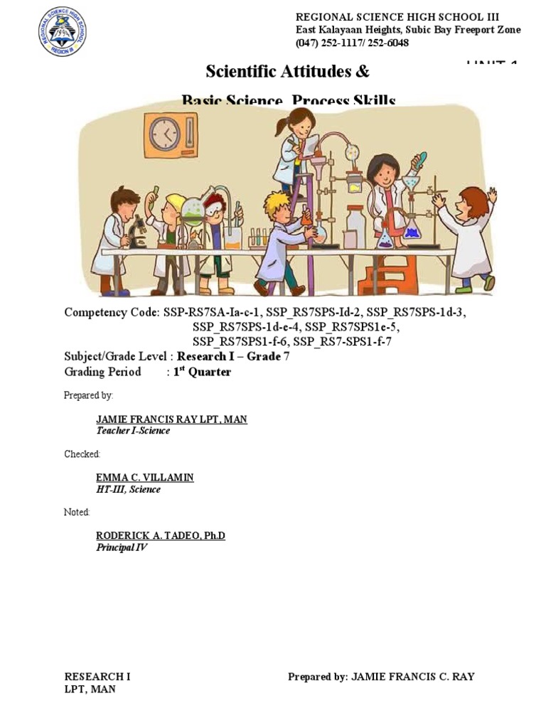Module Research 7 | PDF | Attitude (Psychology) | Science