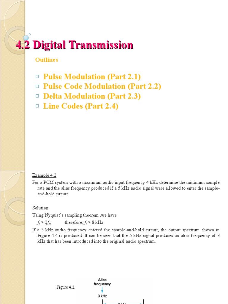 Chapter 4 Digital Modulation - Part 2 - 2 - Conteng | PDF | Sampling (Signal Processing ...