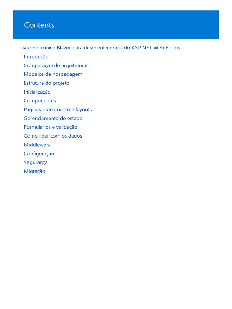 Brazor para Leigos | PDF | Script Java | Modelo cliente – Servidor
