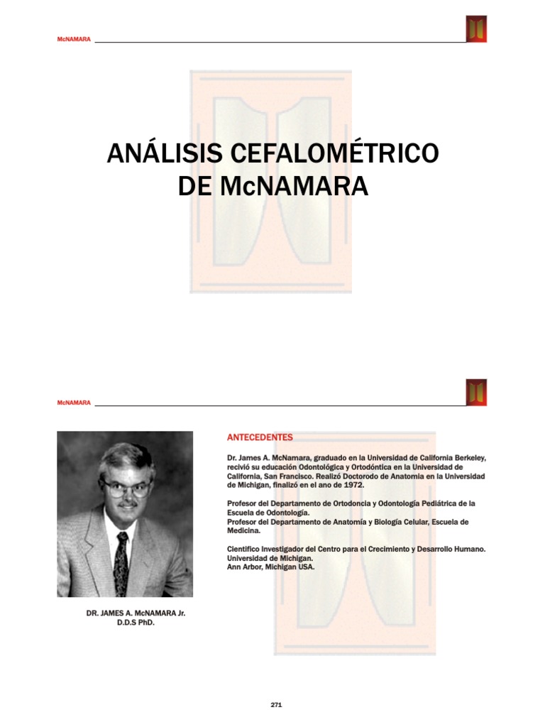 10 McNamara | PDF | Longitud | Ortodoncia