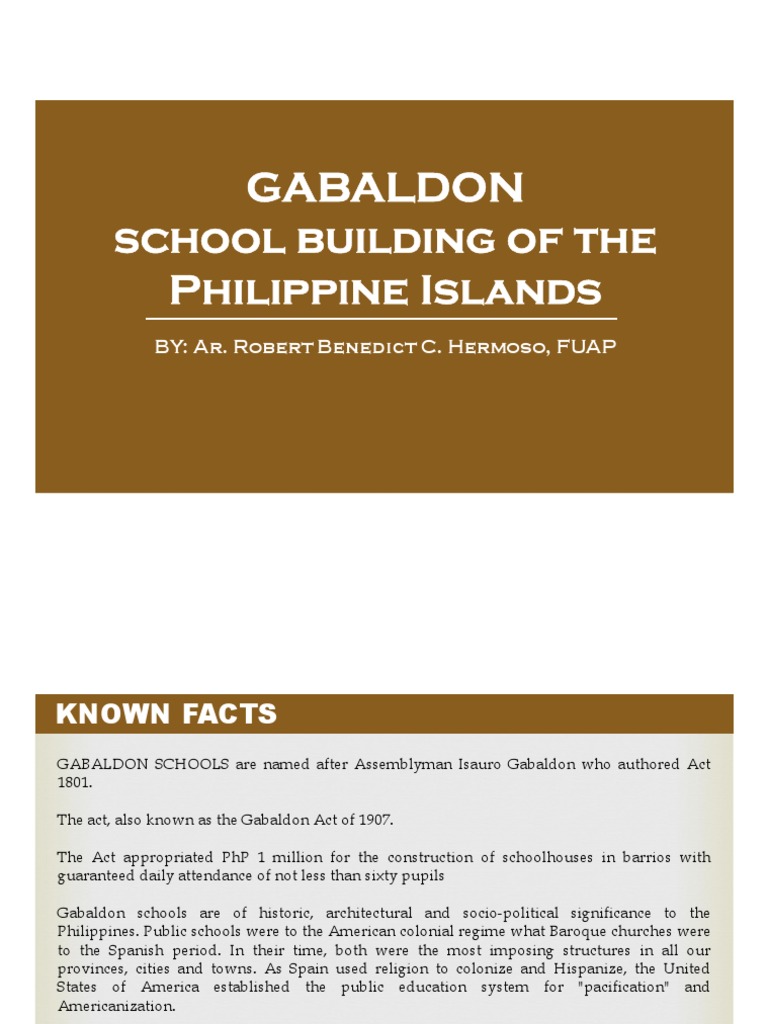 Gabaldon Public Schools by Hermoso PDF | PDF
