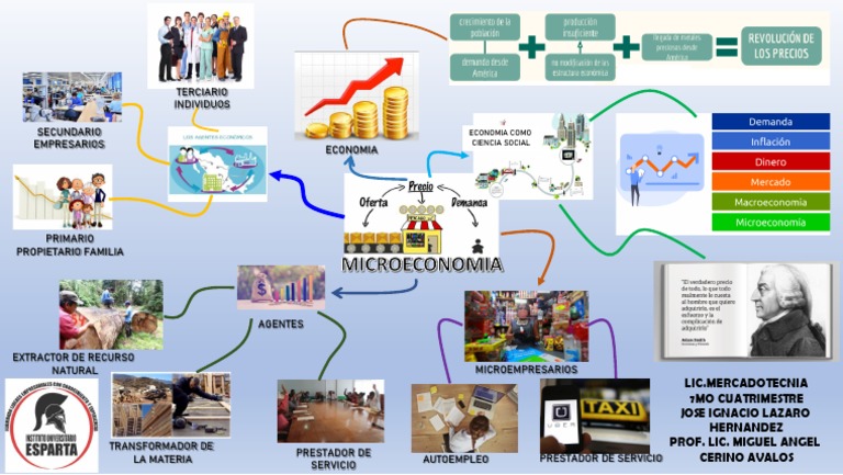 Mapa Mental Microeconomia | PDF