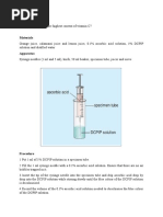 DCPIP Method for Vitamin C Testing | PDF