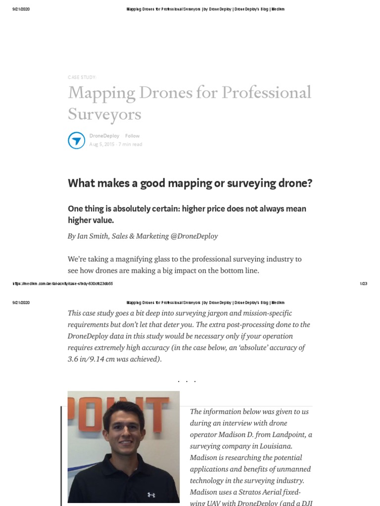 Drones Revolutionizing Surveying Efficiency | PDF | Surveying | Topography