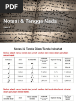 Menulis Partitur Not Angka | PDF