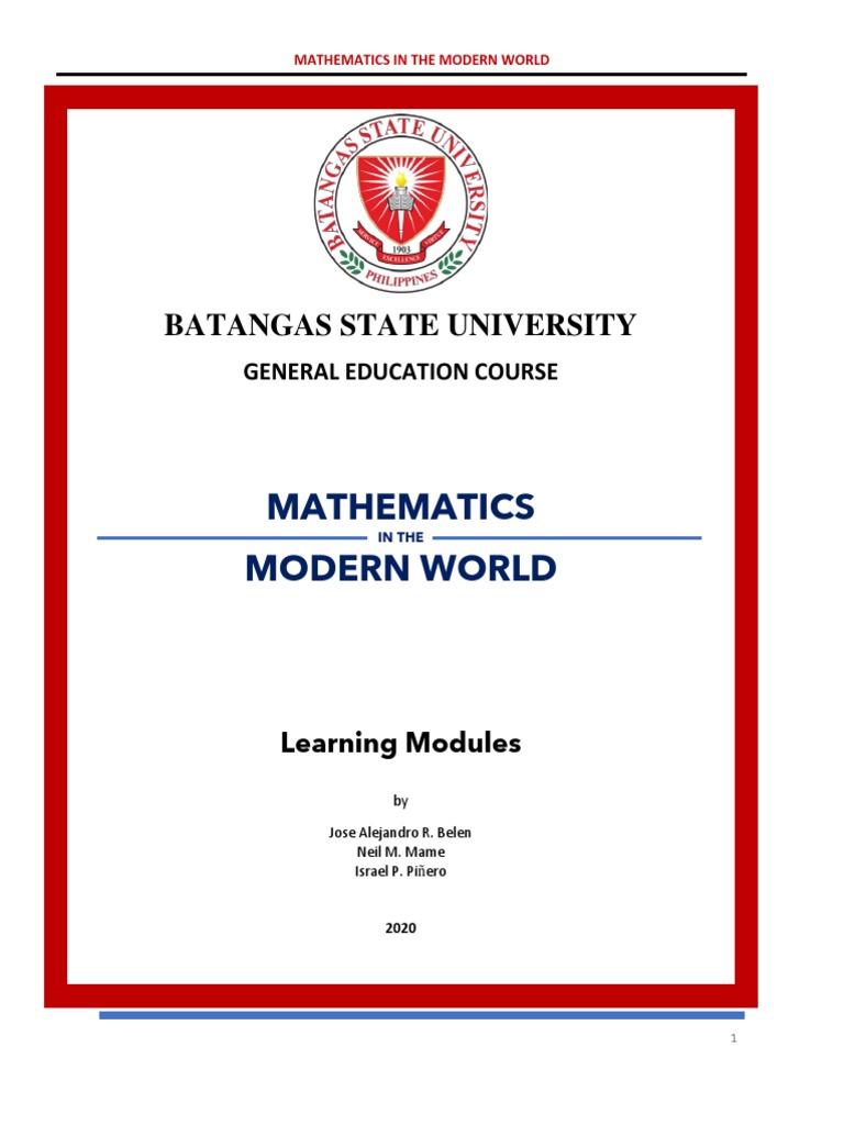 Ged-102-Mathematics-in-the-Modern-World-Module.pdf | Pattern | Symmetry