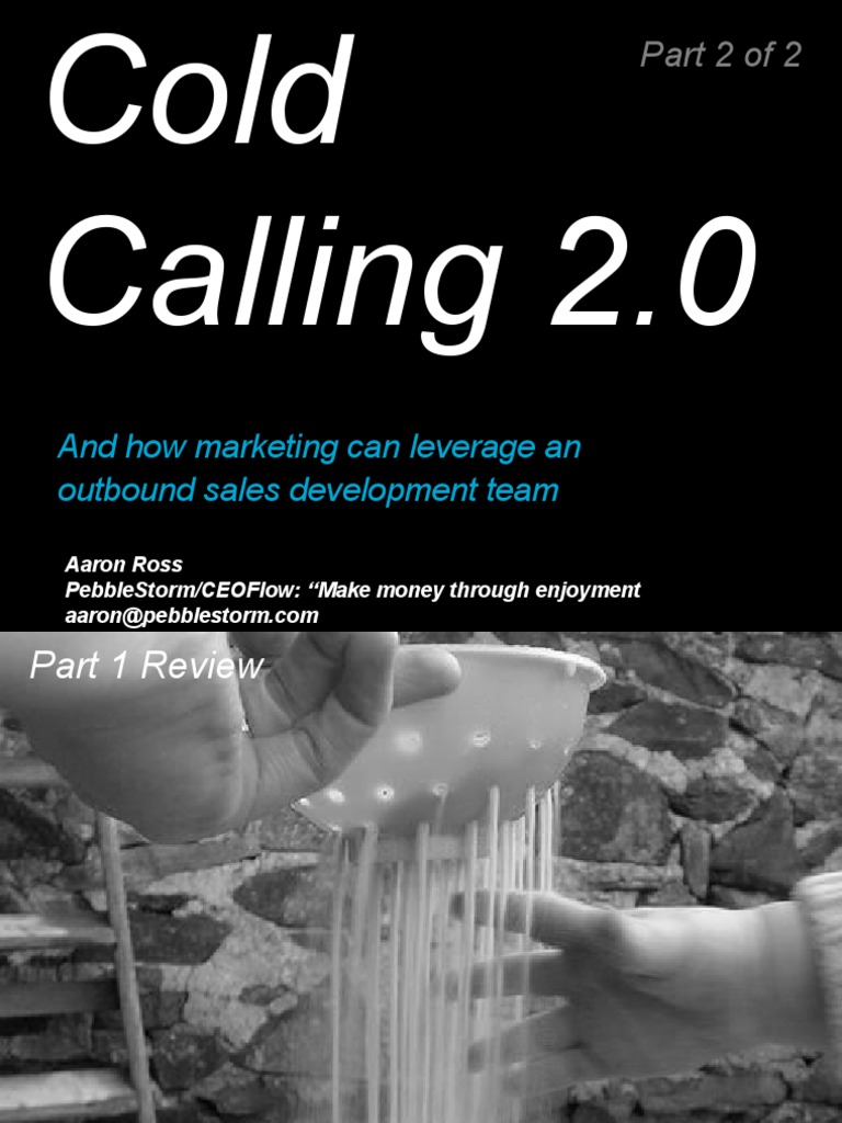 Cold Calling 2.0 Presentation | PDF | Salesforce.Com | Sales