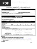 Formato DC 3 Microsoft Word | PDF