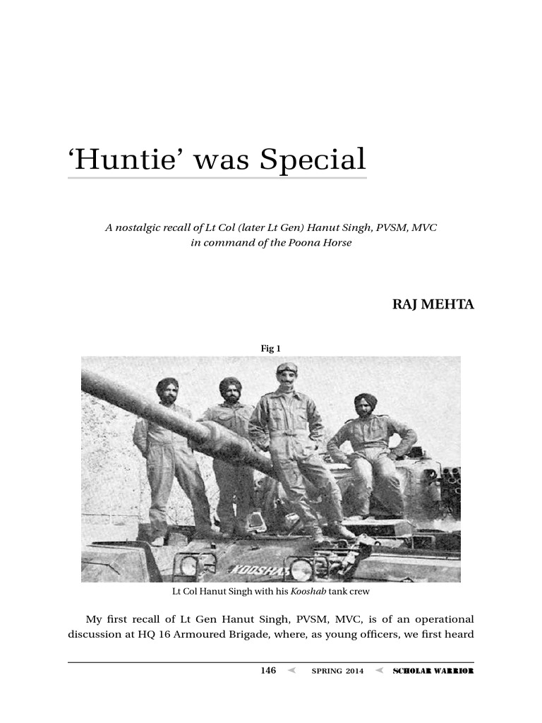 LT Gen Hanut Singh PDF | PDF | Division (Military) | Brigade LT Gen Hanut Singh PDF | PDF | Division (Military) | Brigade