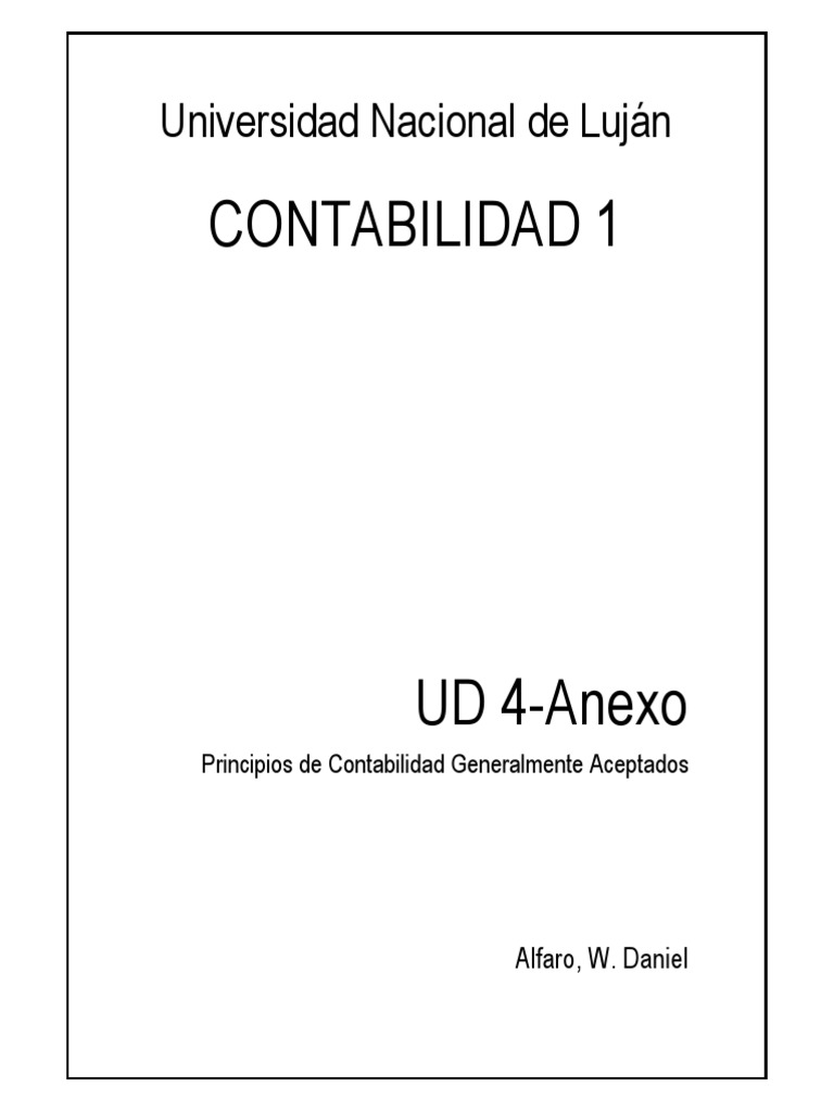 UNIDAD 4-2 - Anexo PCGA PDF | Descargar gratis PDF | Contabilidad | Estado financiero