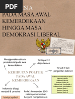 7 Kabinet Indonesia di Era Demokrasi Liberal | PDF | Politik | Ilmu Sosial