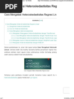 Uji Heteroskedastisitas SPSS Scatterplots | PDF | Karier & Perkembangan