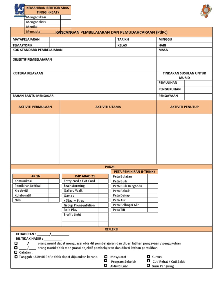 Contoh RPH Ts25 | PDF