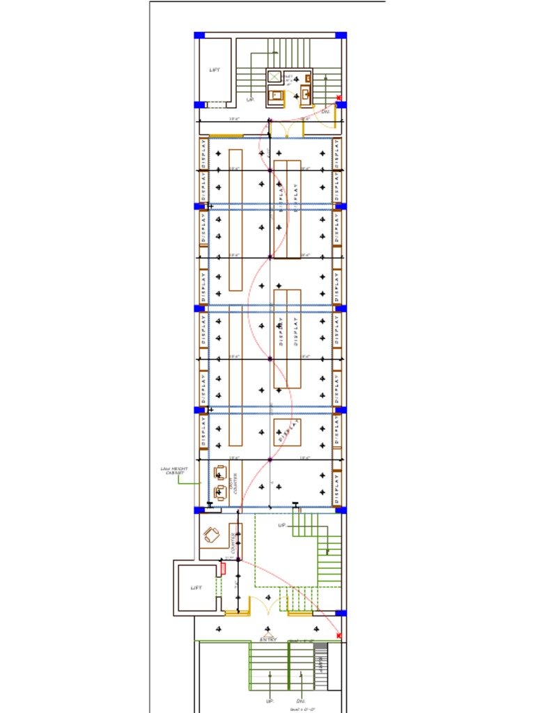 GF Smoke Detector Layout, Ideal Distributors, Dayalbagh, Agra 01.09. ...