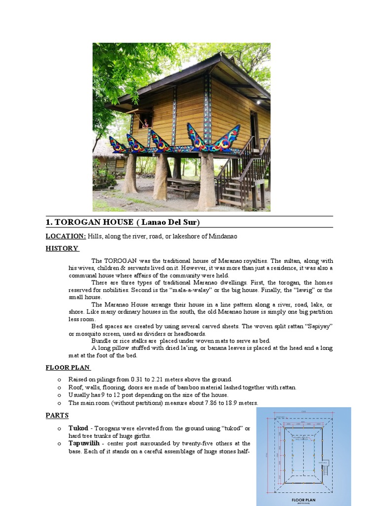 TOROGAN HOUSE (Lanao Del Sur) : LOCATION: Hills, Along The River, Road ...