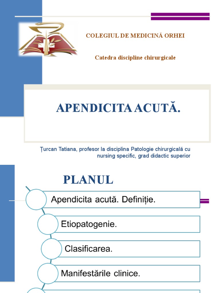 Apendicita | PDF