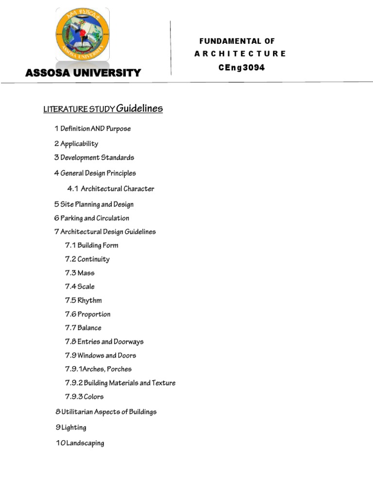 Assosa University: Ceng3094 | PDF