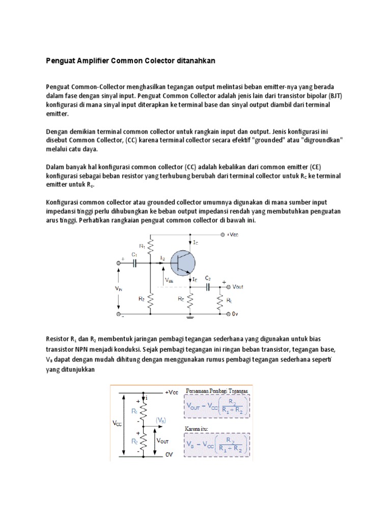 Penguat Amplifier | PDF