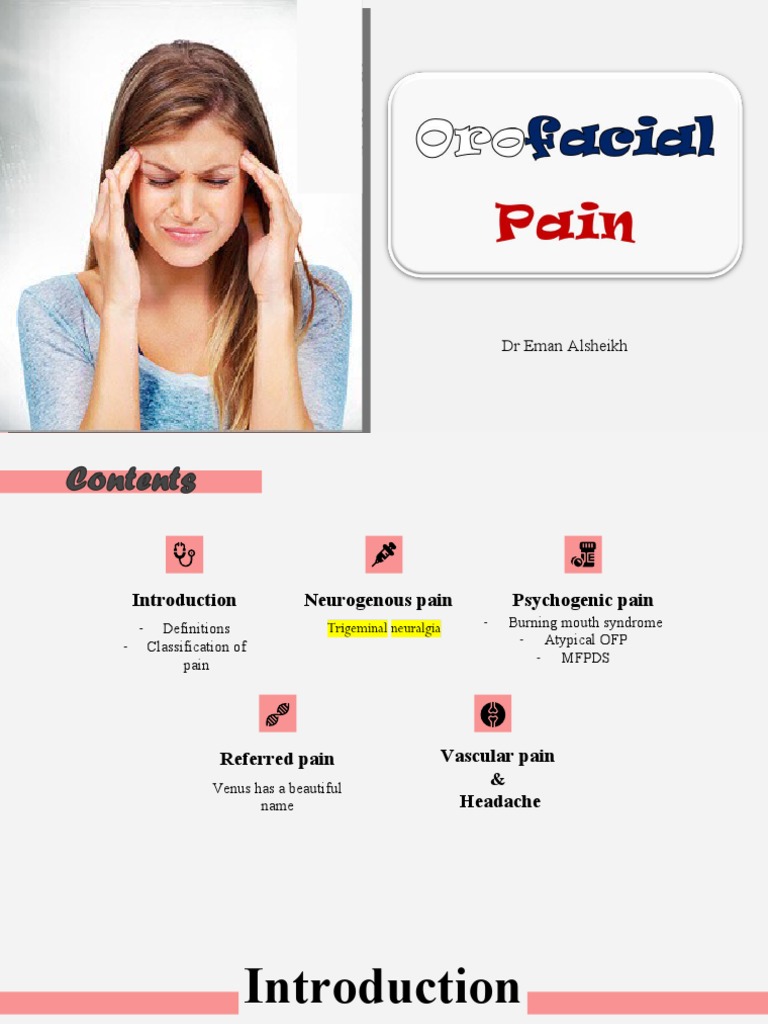 Classification, Diagnosis and Management of Trigeminal Neuralgia and ...