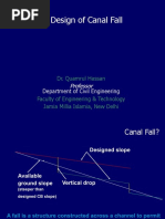 Sarda and Glacis Fall Design Principles | PDF | Brick | Soil Mechanics