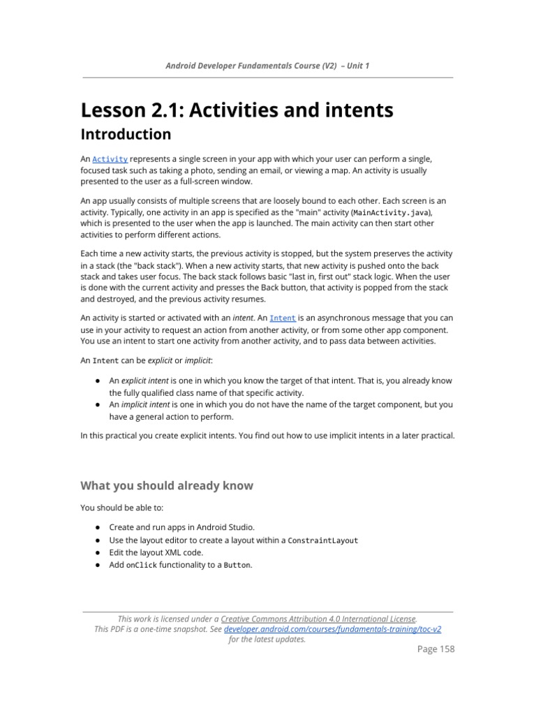 Praktikum 02 | PDF | Android (Operating System) | Xml