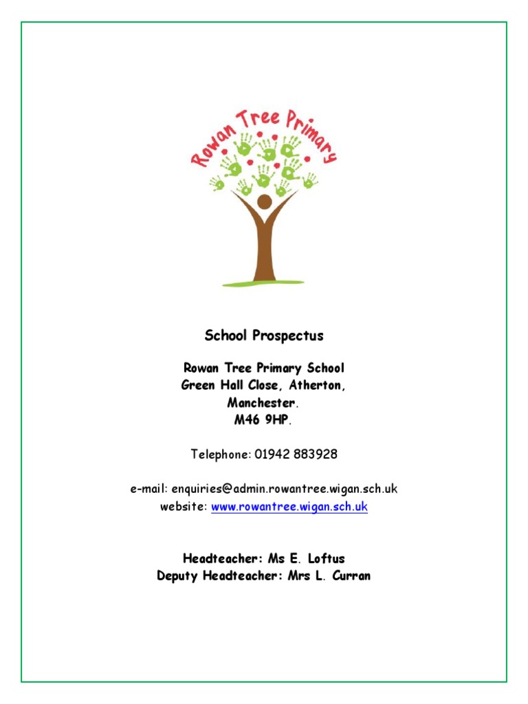 Rowan Tree Primary Overview | PDF | School Meal | Schools