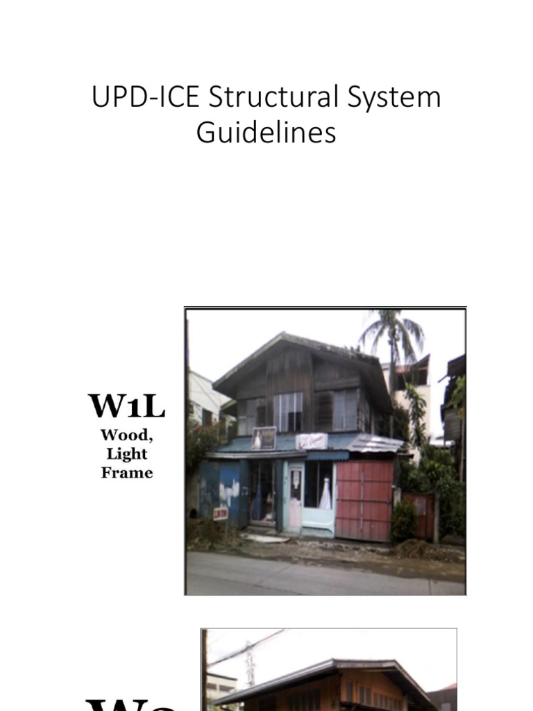UPD-ICE Structural System Guidelines | PDF