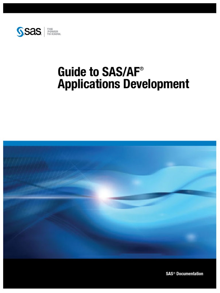 SAS-AF Appdevgd | PDF | Component Based Software Engineering | Class ...