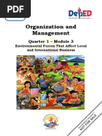 Grade 12 Organization and Management Week 1-3 | PDF | Goal | Human ...