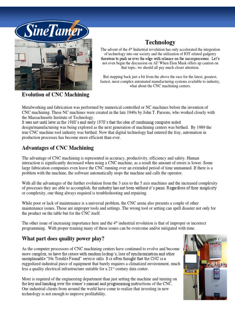 CNC Machine Protection | PDF | Numerical Control | Automation