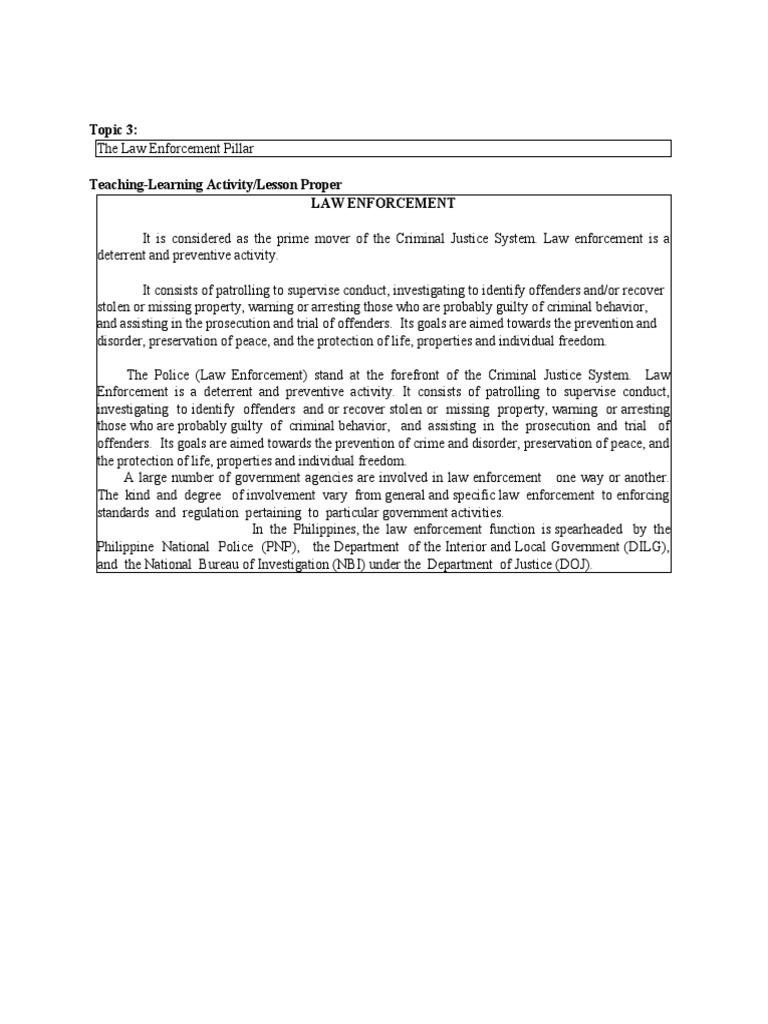 Law Enforcement Essentials | PDF | Police | Arrest