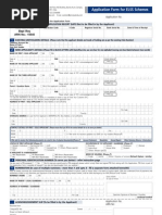 Bandhan Mutual Fund Application Form | PDF | Identity Document | Taxes