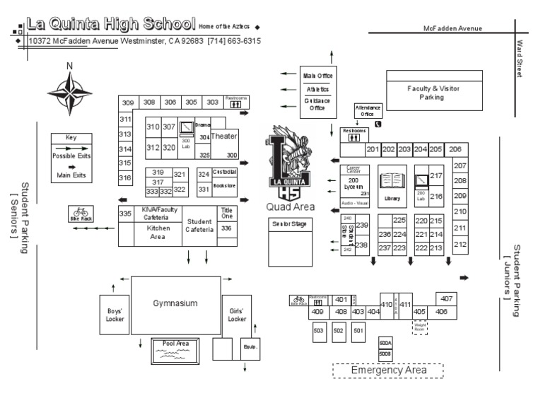 La Quinta High School Campus Map | PDF