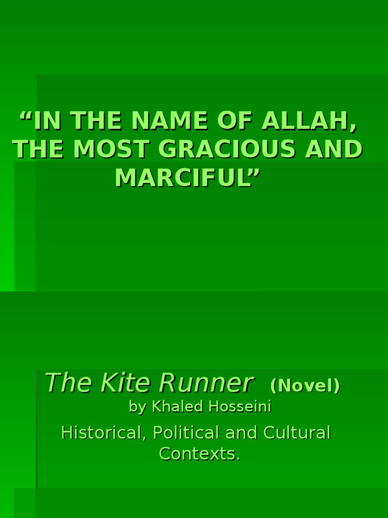 Historical Context of The Kite Runner | PDF | Khalq | People's ...