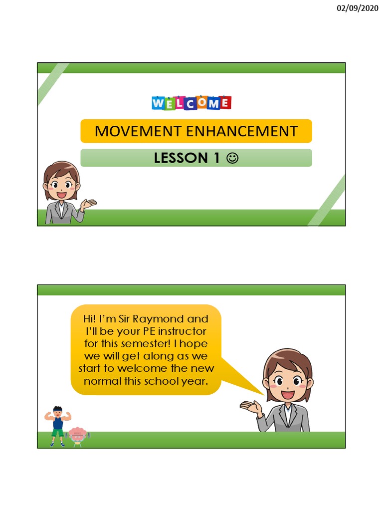 Movement Enhancement Module 1 PDF | PDF | Physical Fitness | Flexibility (Anatomy)