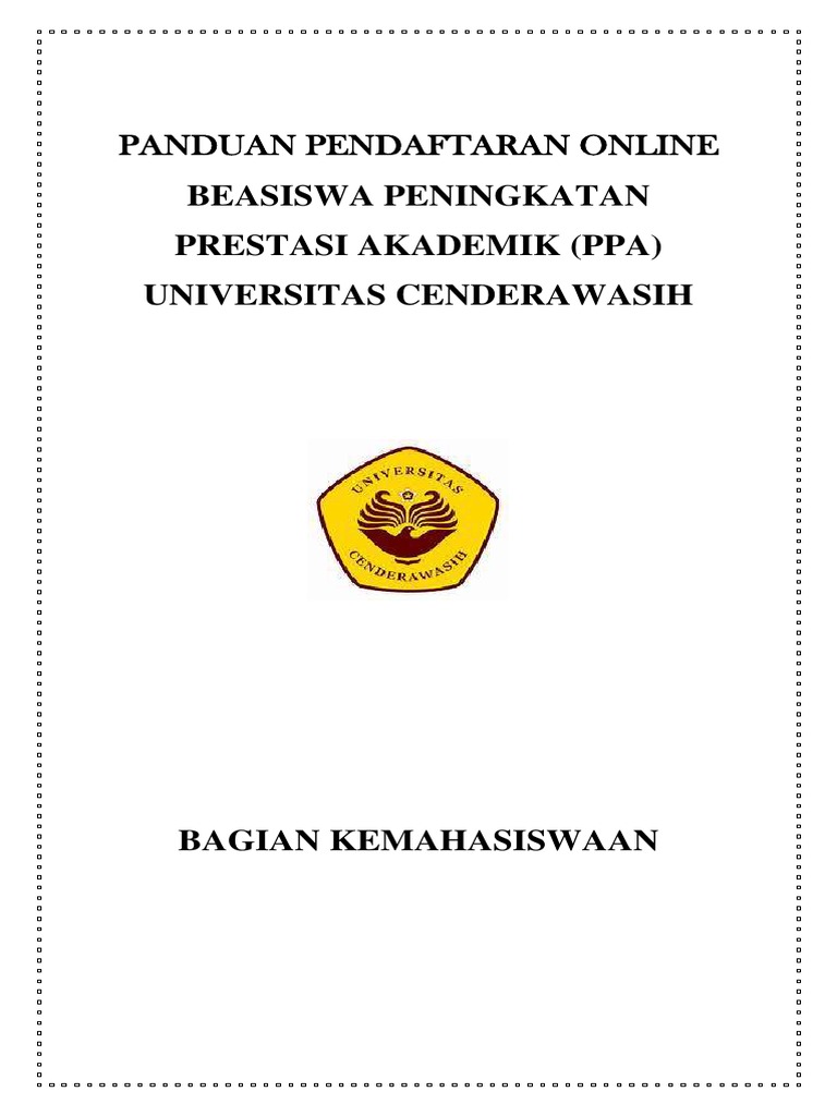 Panduan Pendaftaran Online Ppa PDF | PDF | Karier & Perkembangan