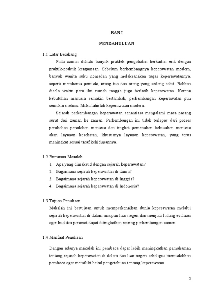 Makalah KDK SEJARAH KEPERAWATAN | PDF | Agama & Spiritualitas