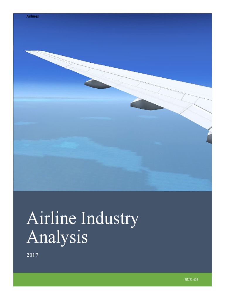 Airline Industry Analysis - 1 | PDF | Airlines | Low Cost Carrier