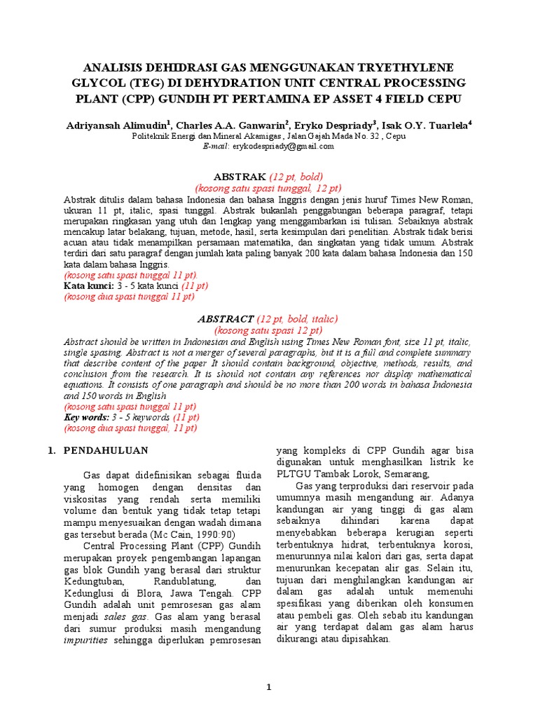 Paper Kelompok 1 Gundih | PDF