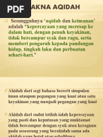 Peranan Al Quran Dan As Sunnah Dalam Pembentukan Akidah, Ibadah | PDF