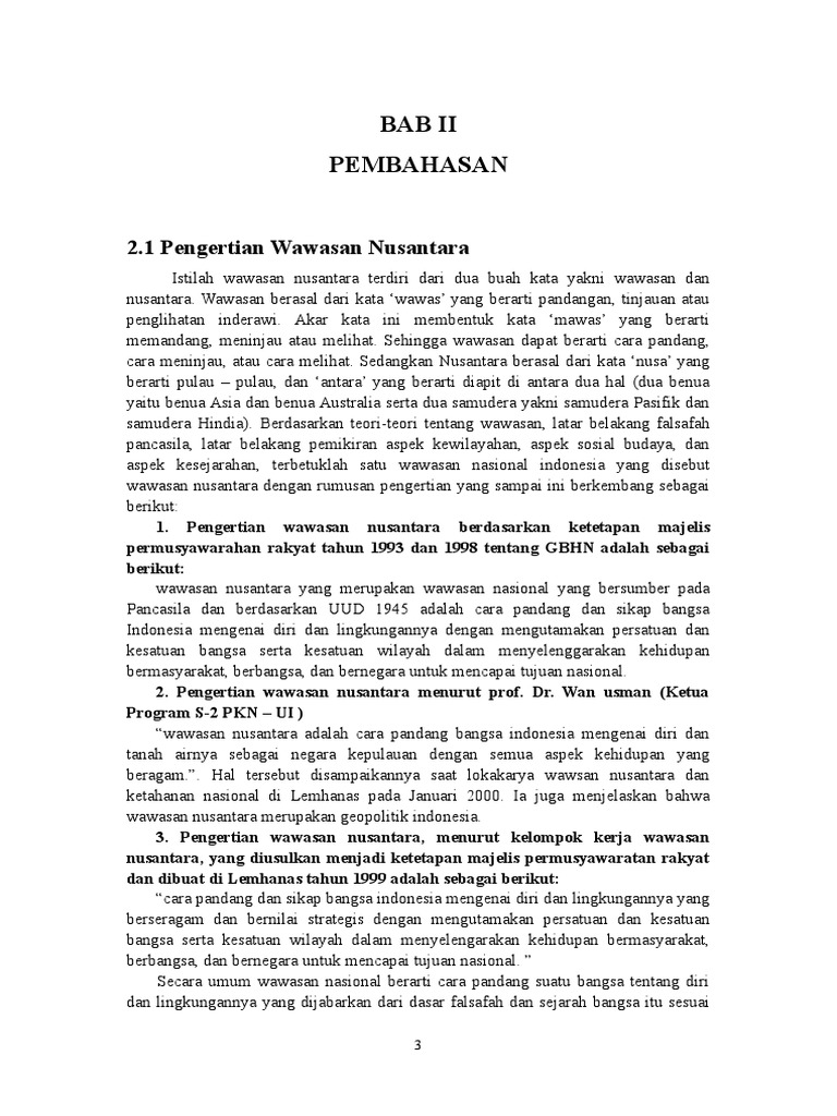 BAB 2 Pembahasan & Bab 3 Penutup | PDF