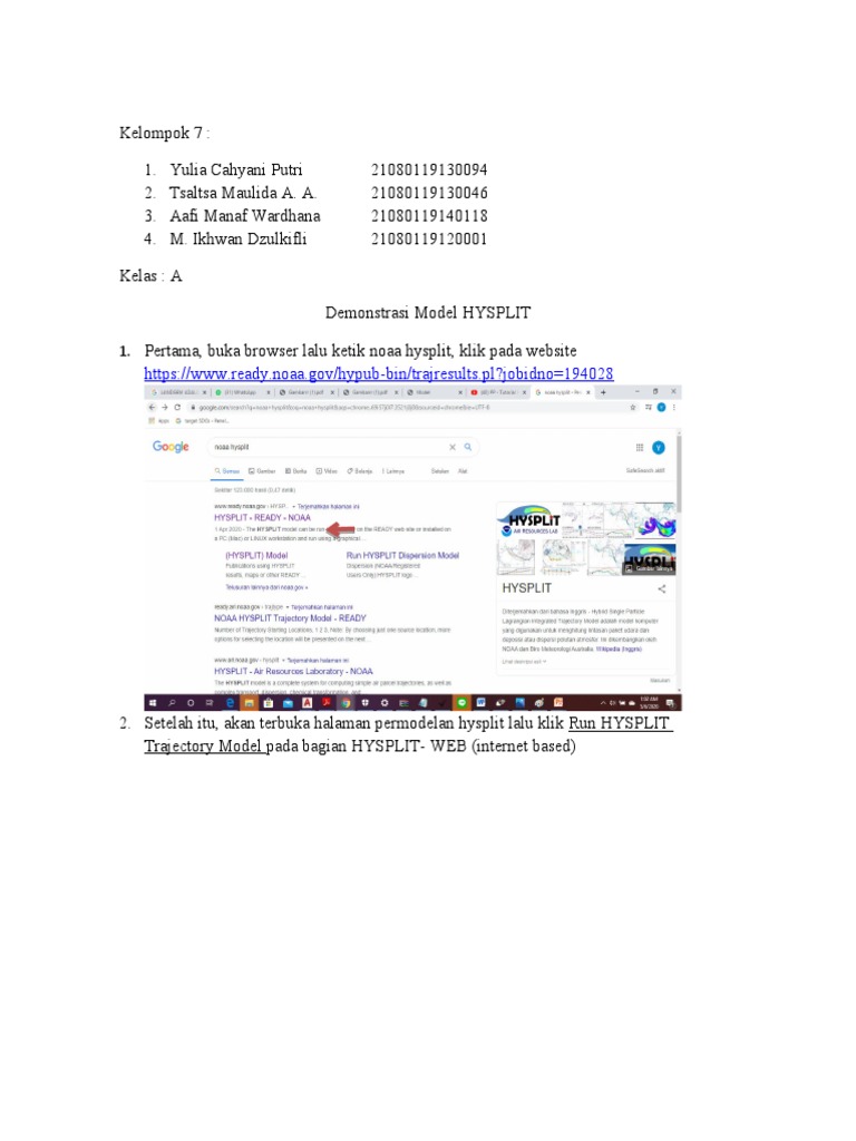 Panduan Lengkap Model HYSPLIT | PDF | Sains & Matematika | Teknologi & Rekayasa